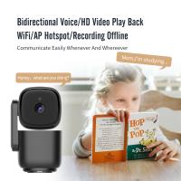 China 2.4G 5G Wifi Smart Camera Indoor Night Vision One Way Intercom Smart Home Security Camera for sale