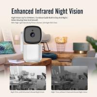 China 2.4G 5G Wifi Smart Camera Indoor Night Vision One Way Intercom Smart Home Security Camera for sale