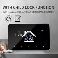 China Smart Home Tuya Wifi APP Control Thermostat Floor Heating Smart Temperature Controller for sale