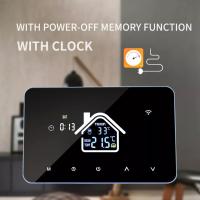 China Smart Home Tuya Wifi APP Control Thermostat Floor Heating Smart Temperature Controller for sale