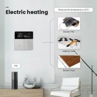 China Intelligent Tuya Wifi Thermostat Remote Control Electric Floor Heating Switch for sale