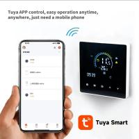 China Tuya Wifi Programmable Smart Thermostat For Electric Water Floor Gas Boiler Heating for sale
