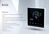 China Tuya Wifi Programmable Smart Thermostat For Electric Water Floor Gas Boiler Heating for sale