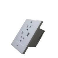 China Tuya 2.4GHz Wifi Wall Outlet Electrical Smart Plug Socket With 1 USB Port for sale