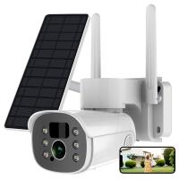 China Tuya Solar PTZ Camera Two Way Voice Intercom HD APP Control Outdoor Waterproof for sale