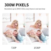 China 3MP Tuya Smart Camera Wifi Wireless Baby Monitoring Surveillance System Camera for sale