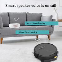 China Tuya Smart Robot Vacuum Cleaner Wifi App Control Floor Sweeping Robot With Water Tank for sale