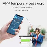China Smart Tuya Wifi Glass Intelligent Door Lock Fingerprint Digital Keyboard Password Lock for sale