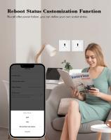 China Glomarket Tuya Smart Socket 16A Home Automation Wifi Smart Wall Outlet for sale