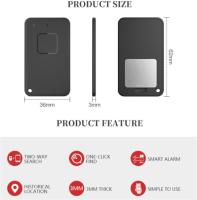 China Tuya Anti Lost Bluetooth Alarm Device Smart Finder Tile Wallet Keys Alarm Locator for sale