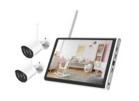 China Glomarket Smart Tuya Wifi NVR Kit 4CH Camera 1080P 10.1 Inch LCD NVR Kit for sale