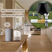 China Glomarket Tuya Smart Water Valve wifi / zigbee Controller With Alexa Google for sale