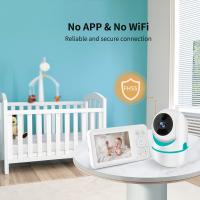 China Glomarket Infrared Night Vision Zoom Baby Monitor Camera Two Way Audio With Lullaby for sale