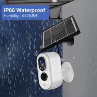 China Glomarket Smart Tuya Wifi/4G Solar Low Power 3MP Camera Two Way Audio for sale