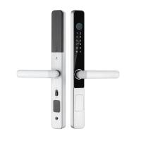China Glo Market Intelligent Door Lock Battery Powered With Fingerprint Recognition for sale