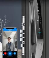 China Aviation Aluminum Alloy Face Recognition Smart Door Lock Cloud Data Storage for sale