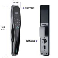 China Security Biometric Fingerprint Intelligent Door Lock Fully Automatic Smart for sale