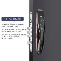 China Security Biometric Fingerprint Intelligent Door Lock Fully Automatic Smart for sale