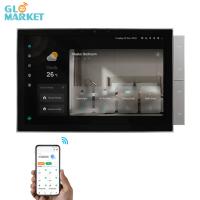 China 10 Inch Screen Smart Home Control Panel Ble Zigbee Gateway Building Intercom Compatible for sale