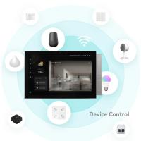 China 10 Inch Screen Smart Home Control Panel Ble Zigbee Gateway Building Intercom Compatible for sale