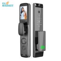 China Glomarket Tuya 3d Face Recognition Door Lock Digital for sale