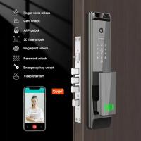 China Glomarket Tuya 3d Face Recognition Door Lock Digital for sale