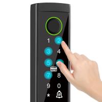 China Glomarket Broken Bridge Aluminum Smart Lock High-end Intelligence Zinc Alloy Tuya Wifi Fingerprint Waterproof Door Lock for sale