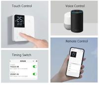 China Glomarket Smart Tuya Wifi Button Wall Switch Remote/Voice Alexa/Timer Control With Lcd Screen Temperature and Humidity for sale