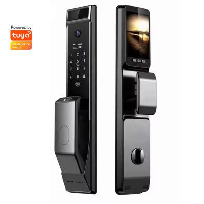 China Glomarket Tuya Wifi Face Recognition Smart Door Lock With Camera for sale