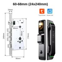 China Glomarket 3d Face Recognition Fingerprint Tuya Wifi Digital Smart Lock for sale