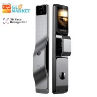 China Glomarket Tuya Biometric Face Recognition Door Smart Lock for sale