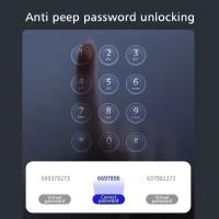 China Tuya fully automatic facial recognition fingerprint lock with lock body for sale
