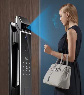 China Tuya fully automatic facial recognition fingerprint lock with lock body for sale