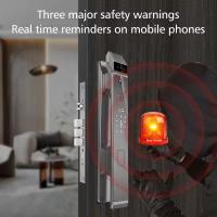 China Tuya fully automatic facial recognition fingerprint lock with lock body for sale
