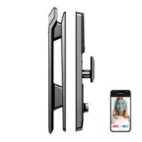 China Tuya fully automatic facial recognition fingerprint lock with lock body for sale