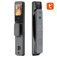 China Fully automatic digital electronic intelligent door lock with facial and fingerprint recognition for sale