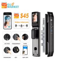 China The king of cost-effectiveness - Tuya fully automatic door lock factory discount price for sale