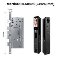 China Heavyweight intelligent facial recognition lock Tuya Smart visual intercom for sale