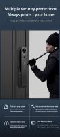 China Heavyweight intelligent facial recognition lock Tuya Smart visual intercom for sale