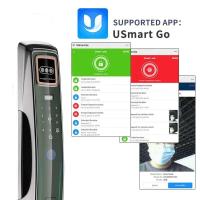 China 3D facial recognition intelligent lock Usmart Go APP intelligent management for sale
