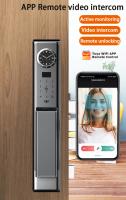 China Fashionable and affordable price facial recognition smart door lock for sale