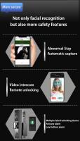 China Fashionable and affordable price facial recognition smart door lock for sale