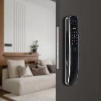 China High quality intelligent facial recognition door lock supports 6 unlocking methods for sale