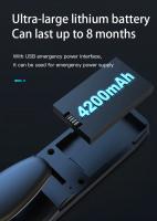 China High quality intelligent facial recognition door lock supports 6 unlocking methods for sale