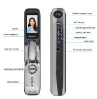 China High quality intelligent facial recognition door lock supports 6 unlocking methods for sale