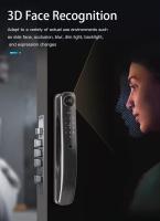 China High quality intelligent facial recognition door lock supports 6 unlocking methods for sale