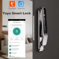 China Facial recognition intelligent lock fully automatic Tuya Smart secure home for sale