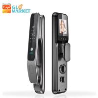 China Facial recognition intelligent lock fully automatic Tuya Smart secure home for sale