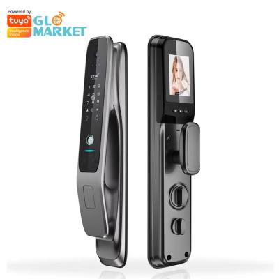 China Facial recognition intelligent lock fully automatic Tuya Smart secure home for sale