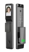 China Glomarket Tuya Digital Smart Lock Fully Automatic Biometric System Security Fingerprint 3d Face Recognition Password Door Lock for sale